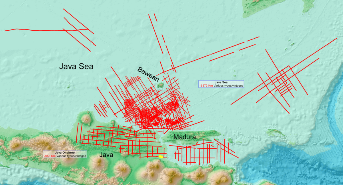 Indonesia - Worldwide seismic and well data packages